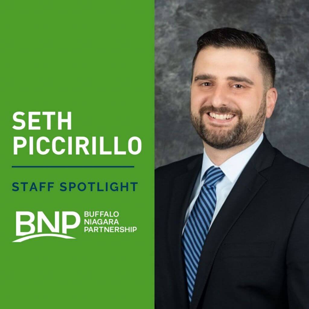 Staff Spotlight: Meet Seth Piccirillo - Buffalo Niagara Partnership